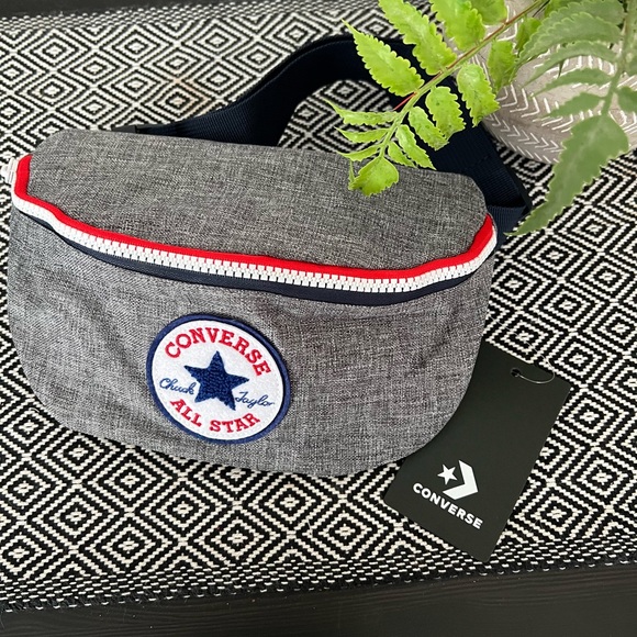 Converse | Bags | Nwt Converse All Star Crossbody Fanny Pack Bag Gray ...